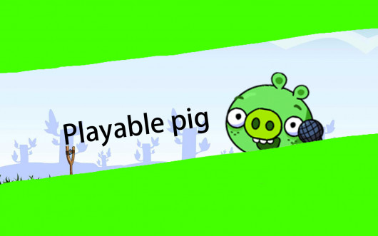Playable Angry birds pig [Friday Night Funkin'] [Mods]