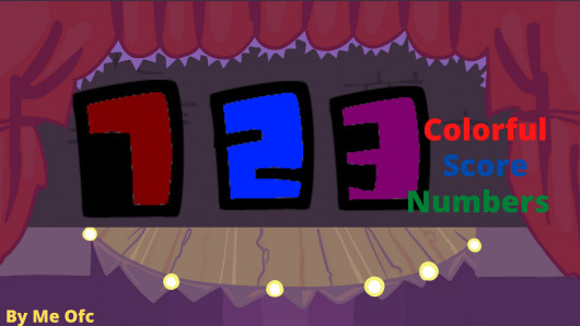 Colorful Score Number [Friday Night Funkin'] [Mods]