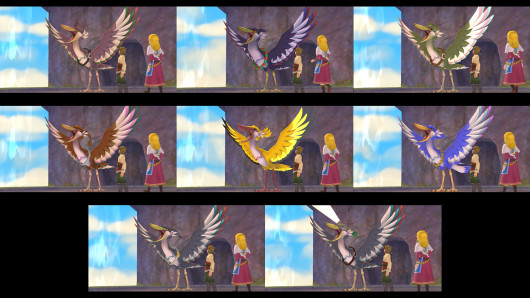 Loftwing Pack Mod for The Legend of Zelda: Skyward Sword HD | SSHD Mods