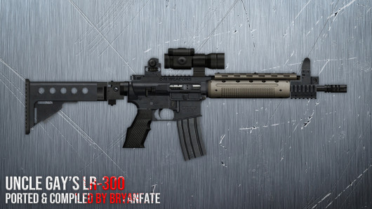 Uncle Gay's LR-300 Mod for Counter-Strike 1.6 | CS1.6 Mods