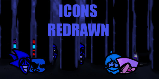 FNF Icons Redrawn (And Mods Icons) [Friday Night Funkin'] [Mods]