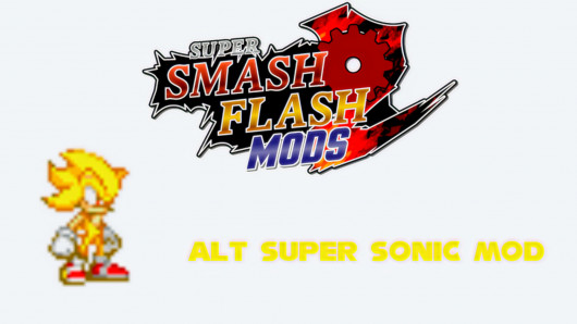 Alt Super Sonic V3 (SSF2 0.9b) Mod for Super Smash Flash 2 | SSF2 Mods