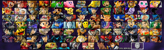 "Everyone is Here" Mural Art FSS Icons Mod for Super Smash Bros ...
