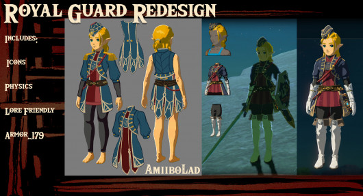 Zelda's Ballad - Royal Guard Redesign Mod for The Legend of Zelda ...