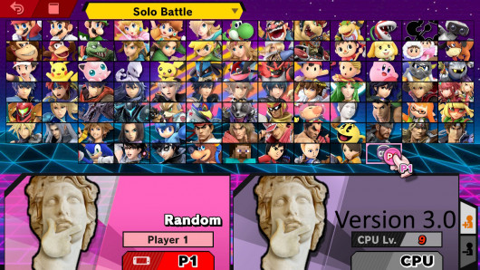 Character Select Screen Organized by Series Mod for Super Smash Bros ...