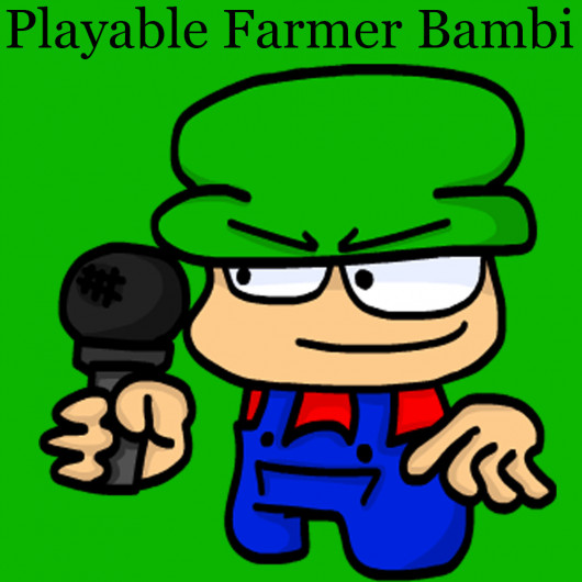 Playable Bambi Remake Mod for Friday Night Funkin' | FNF Mods