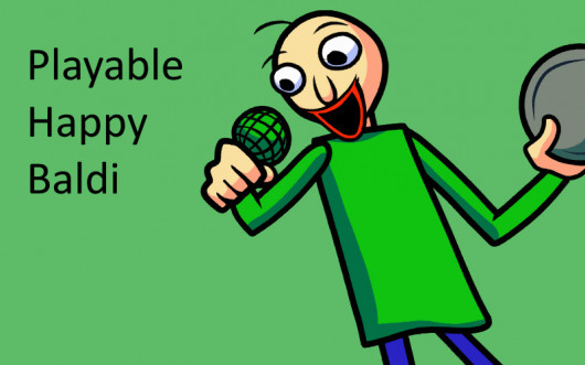 Playable Happy Baldi Mod for Friday Night Funkin' | FNF Mods