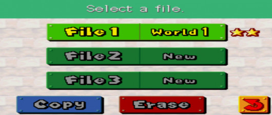 New Super Mario Bros. DS: Save Stats Mod for New Super Mario Bros. DS ...