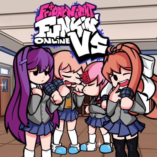 Doki Doki Girls for FNF Online VS. Mod for Friday Night Funkin' | FNF Mods