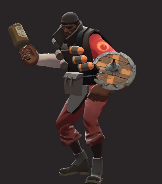 Chargin' Targe over gunboats [Team Fortress 2 Classic] [Mods]