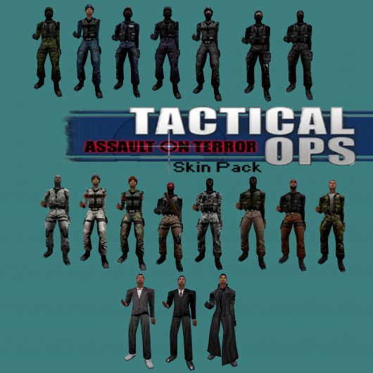 Tactical Ops: Assault on Terror Skin Pack Mod for Half-Life | HL Mods