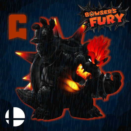 Fury Bowser + Giga Bowser (Model Port) Mod for Super Smash Bros. Ultimate | SSBU Mods