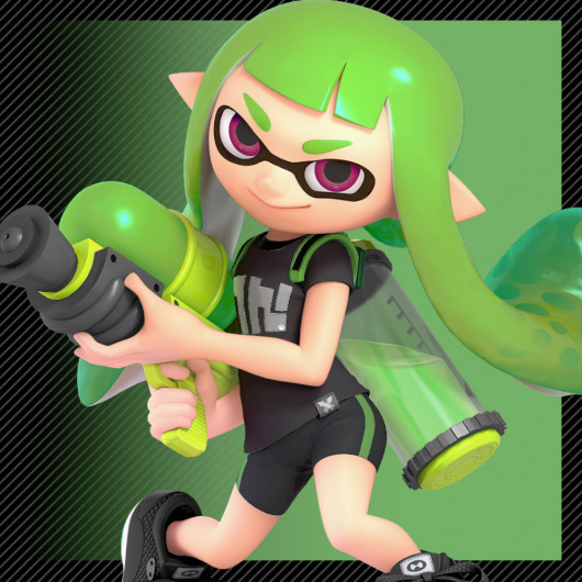 MK8DX Green Inkling Mod for Super Smash Bros. Ultimate | SSBU Mods