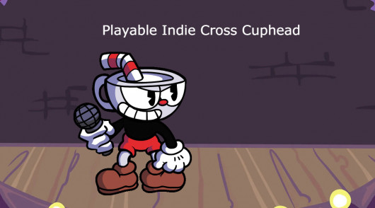 Playable Indie Cross Cuphead Mod for Friday Night Funkin' | FNF Mods