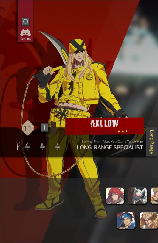 Kill Bill color palette for Axl all slots [GUILTY GEAR -STRIVE-] [Mods]
