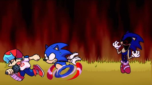 Confronting BF vs sonic.exe V1.5 [Friday Night Funkin'] [Mods]