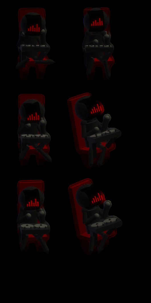 Wireframe dave reskin: ROBOT DAVE [Friday Night Funkin'] [Mods]