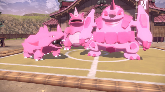 Pink Rhyhorn, Rhydon and Rhyperior Mod for Pokémon Legends: Arceus ...