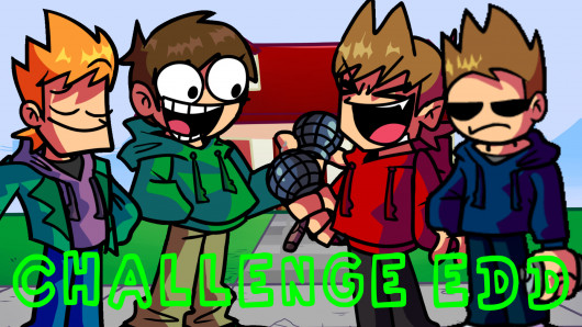 FNF: Challenge-EDD but Eddsworld sing it Mod for Friday Night Funkin' | FNF Mods