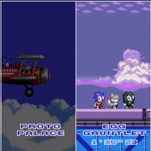 Proto Palace and Egg Gauntlet in Extras Menu Mod for Sonic The Hedgehog ...