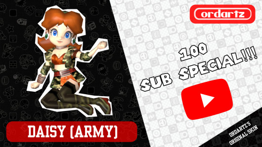 Daisy (Army) [Mario Kart Wii] [Mods]