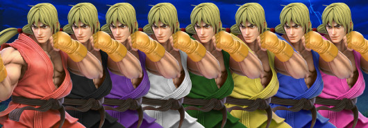 Street Fighter Alpha Ken Colors Mod for Super Smash Bros. Ultimate ...
