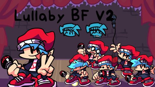 Lullaby BF V2 (update) [Friday Night Funkin'] [Mods]