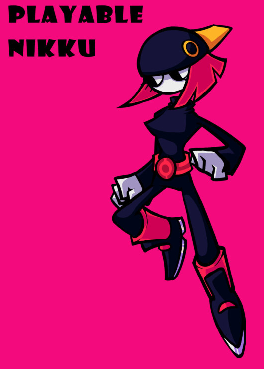 Playable Nikku by SparkyBoy Mod for Friday Night Funkin' | FNF Mods