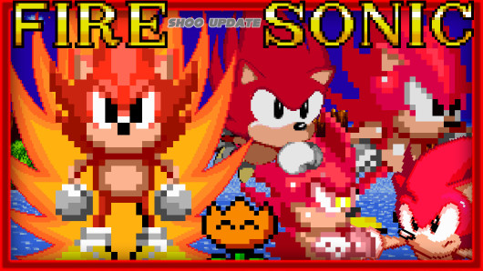 Fire Sonic (Shoo Update) [Sonic the Hedgehog Forever] [Mods]