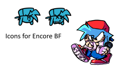 Encore BF Fan Icons Mod for Friday Night Funkin' | FNF Mods