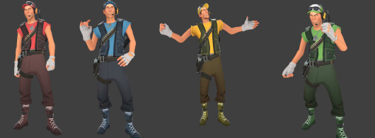 Scout Combat Runner TF2C [Team Fortress 2 Classic] [Mods]