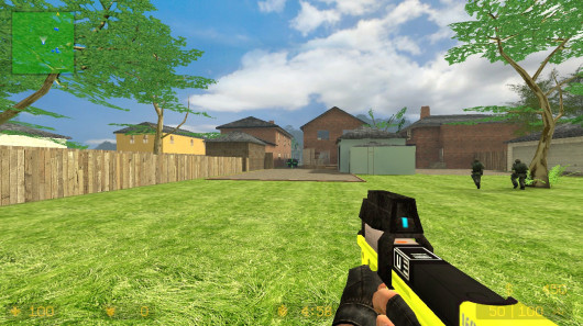 Splatoon 2 - Hero Shot P90 [Counter-Strike: Source] [Mods]