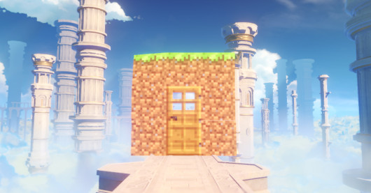 Minecraft Door Mod for Genshin Impact | GI Mods