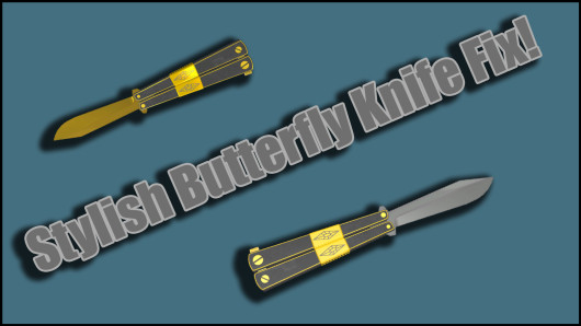 [Fix] Stylish Butterfly Knife Mod for Team Fortress 2 | TF2 Mods