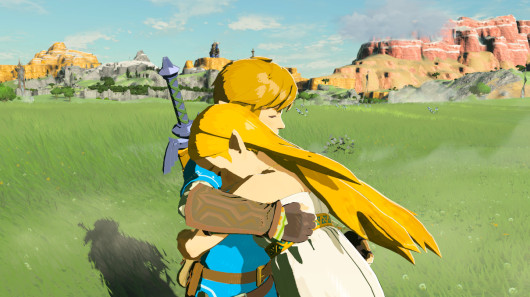 Zelink Hug Mod for The Legend of Zelda: Breath of the Wild (WiiU) | BotW Mods