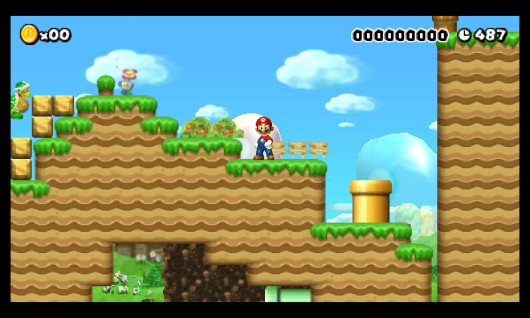 NSMBU Styled NSMBWII Gamestyle In SMM3DS V2UPDATE! Mod for Super Mario ...