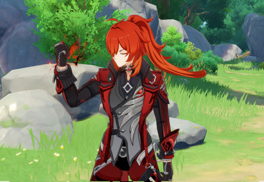 Female Diluc Mod for Genshin Impact | GI Mods