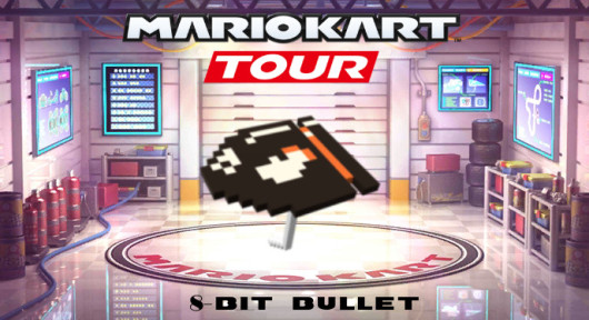 MKT 8-Bit Bullet Bill [Mario Kart 8 Deluxe] [Mods]