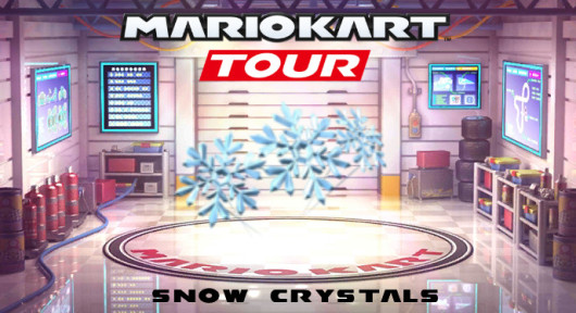MKT Snow Crystals [Mario Kart 8 Deluxe] [Mods]