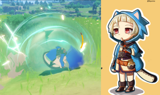 Sonic Speed Sayu Mod for Genshin Impact | GI Mods