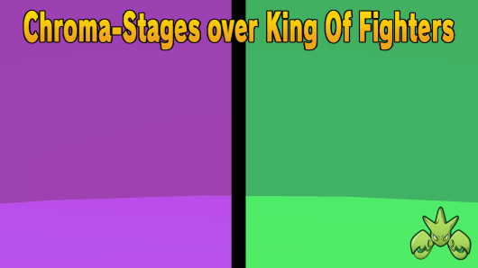 P*rplescreen / Greenscreen over KOF [Super Smash Bros. Ultimate] [Mods]