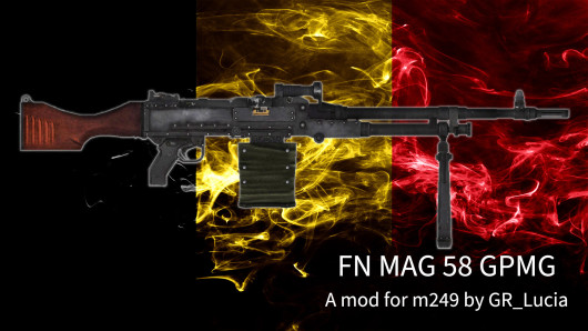 FN MAG 58 General-Purpose Machine Gun [Counter-Strike 1.6] [Mods]