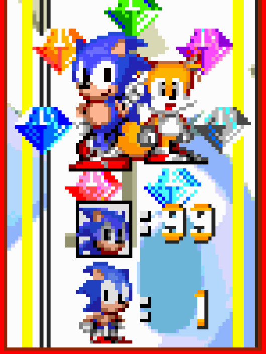 S2 Data Select Sprites Mod for Sonic 3 A.I.R. | S3AIR Mods
