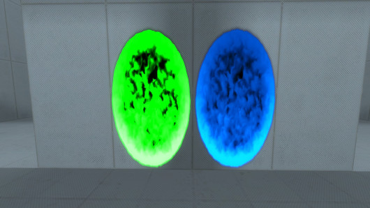 Blue and Green Portals [Portal 2] [Mods]