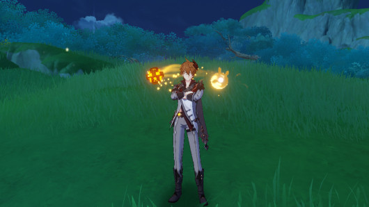 Zhongli as Childe and his Hydro Spear Mod for Genshin Impact | GI Mods