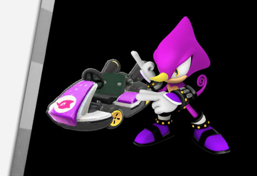 Espio the Chameleon Mod for Mario Kart 8 | MK8 Mods