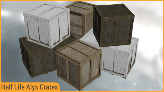 Half Life Alyx Wood Crates (Now with Gibs!) Mod for Half-Life 2 | HL2 Mods