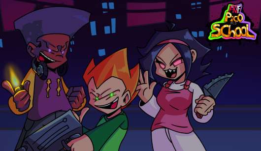 [FNF] Pico Old School (BF FNF Anniversary Update) Mod for Friday Night Funkin' | FNF Mods