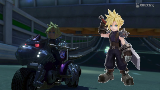 Cloud Strife [Chocobo GP] [Mario Kart 8] [Mods]