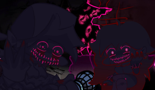 Corrupt bf and gf Mod for Friday Night Funkin' | FNF Mods